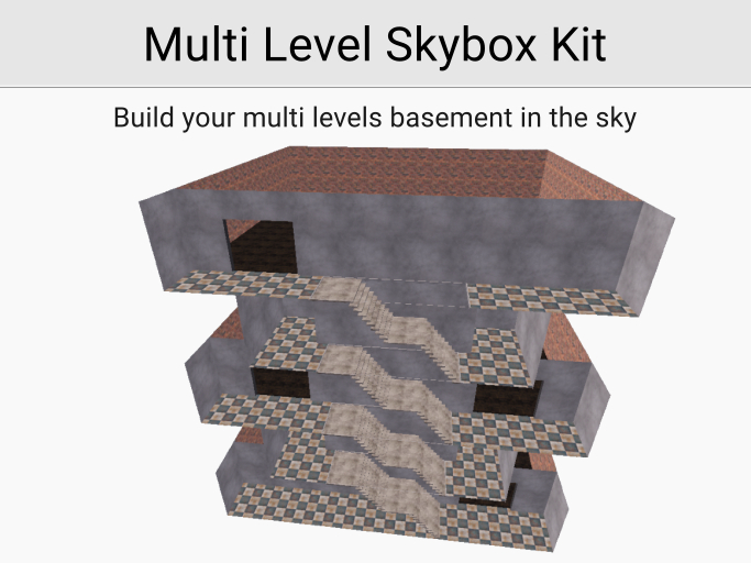 Second Life Marketplace - Multi Level Sky box