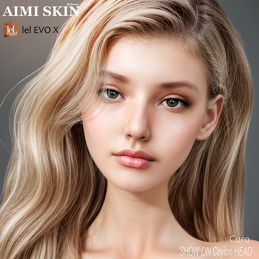 Second Life Marketplace - {AIMI} Cara BOM SKIN for Lel EvoX Tone 7
