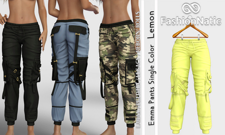 Second Life Marketplace - Pants Emma Lemon - Reborn, Legacy, LaraX ...