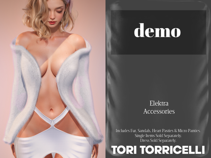 Second Life Marketplace - TORI TORRICELLI // Elektra Accessories // DEMO