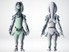 Second Life Marketplace - .:CQ:. Umii Zora Female Soldier Bento Avatar
