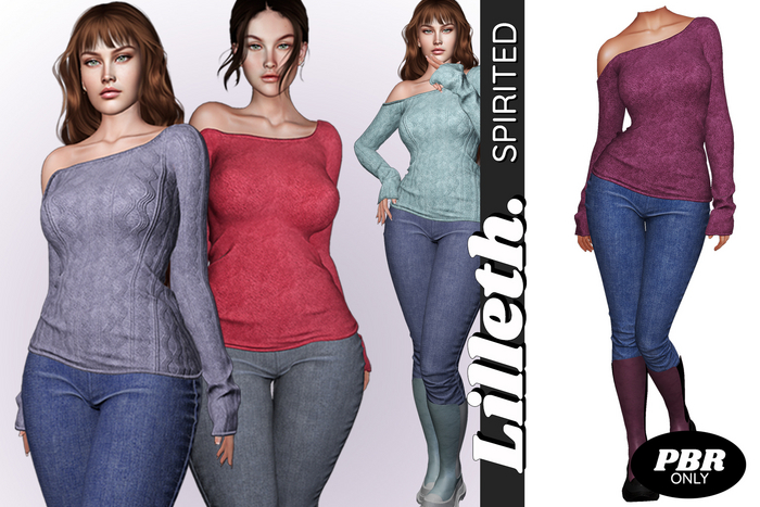 Second Life Marketplace - Lilleth. SPIRITED - Bold - Pinup Bombshell ...
