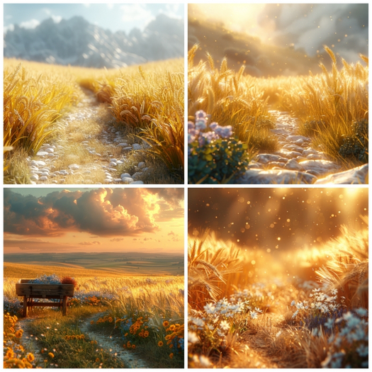 Second Life Marketplace - Renee's Backgrounds Flower Fields 12