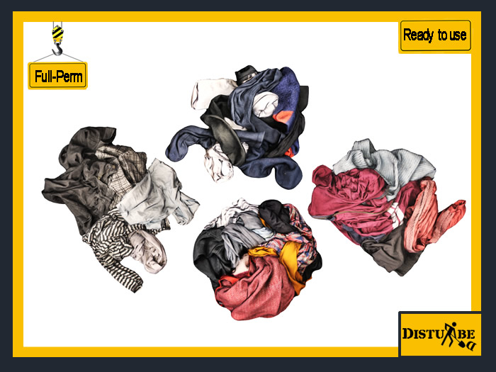 Second Life Marketplace - ::DisturbeD:: Wardrobe - Messy Pile of ...