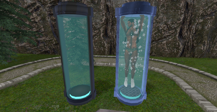 Second Life Marketplace - Cryogenic Chamber Pod Space Pod Alien Pod 2 ...