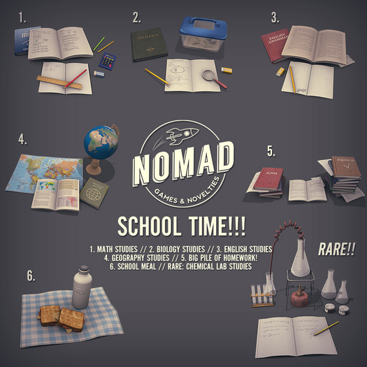 Second Life Marketplace - NOMAD // 03 // English Studies