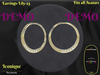 Second Life Marketplace - Earrings-Lily-23 - Jewelry Box-DEMO