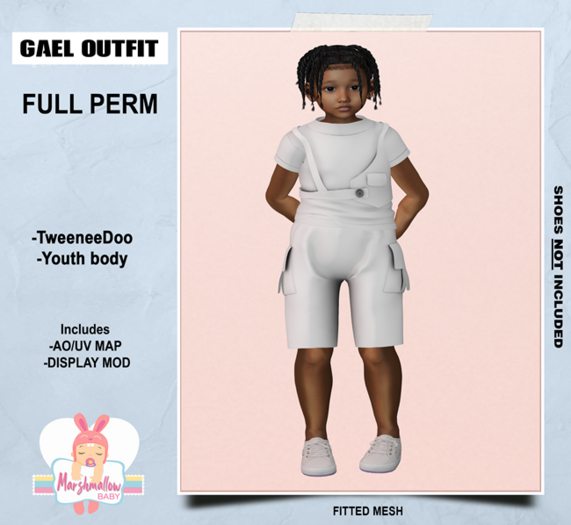 Second Life Marketplace - *MB* Full perm Outfit Gael (TWEENEEDOO & YOUTH)