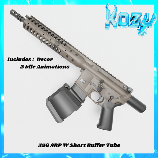 Second Life Marketplace - *Kozy* 556 ARP W Short Buffer Tube