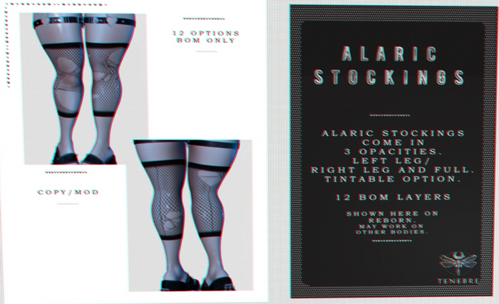 Second Life Marketplace - ..TENEBRE.. - Alaric Stockings