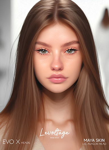 Second Life Marketplace - Le Voltage - Maya Skin SIENNA (EVOX)