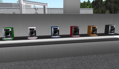 Second Life Marketplace - LexUS Luxury Coffee Machine(Black)