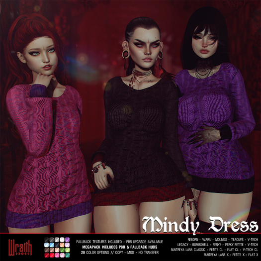 Second Life Marketplace - - wraith - Mindy Dress - Reborn