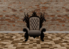 Second Life Marketplace - Reclining chair_Symmetrical_Gothic_textured