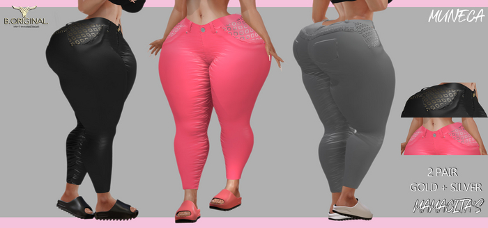 Second Life Marketplace - B.ORIGINAL. MUNECA MAMACITA - PINK