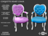 Second Life Marketplace - Coquette heart chair - 1 LI - FULL PERM Mesh
