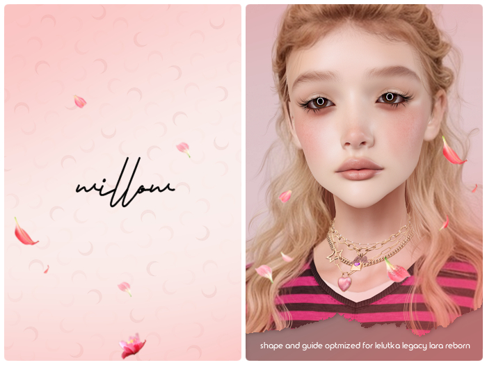 Second Life Marketplace - Willow Shape + Guide Lelutka Fleur