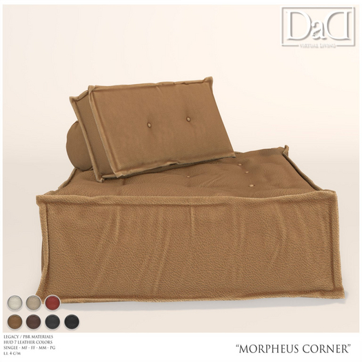 Second Life Marketplace - DaD - Morpheus Corner - PG v.1.1