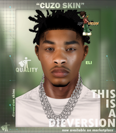 Second Life Marketplace - /DV/ Cuzo Demo Skin (Eli)