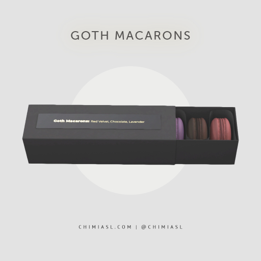 Second Life Marketplace - Goth Macarons