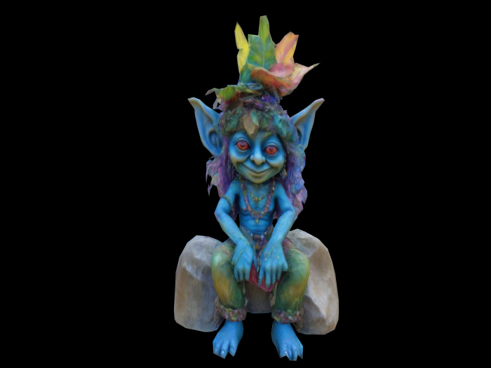 Second Life Marketplace - HB: Hippie Troll Statue FuLL PERM