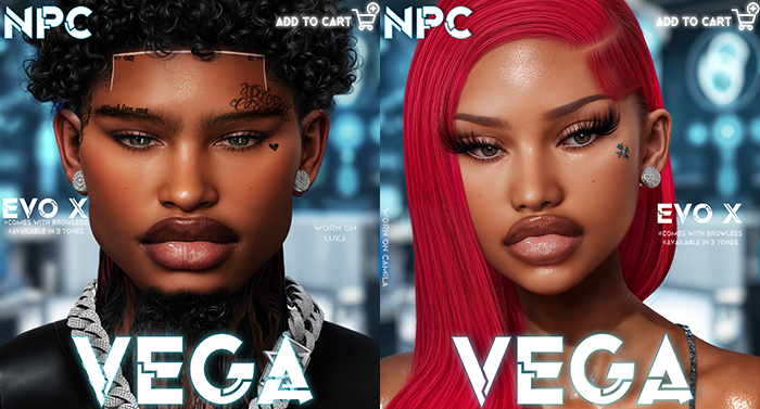 Second Life Marketplace - NPC - Vega Skin - Praline