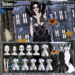 Second Life Marketplace - 12 - RARE - BELDAM - BLACK EVIL DRESS ...