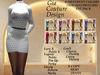 Second Life Marketplace - "GCD" Shannon Belted Dress FAT PACK