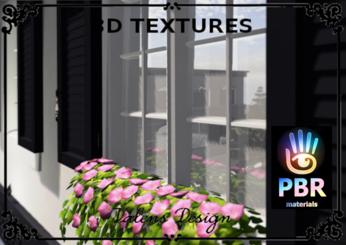 Second Life Marketplace - 4 examples + 4 PBR materials of realistic ...