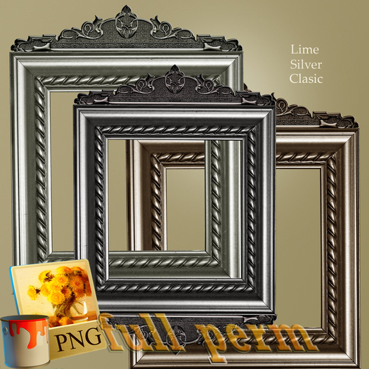 Second Life Marketplace - **vintage desing picture frame texture