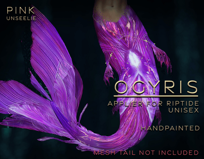 Second Life Marketplace - [AURO] : Te Moana - Ogyris - Pink [RIPTIDE] (add)