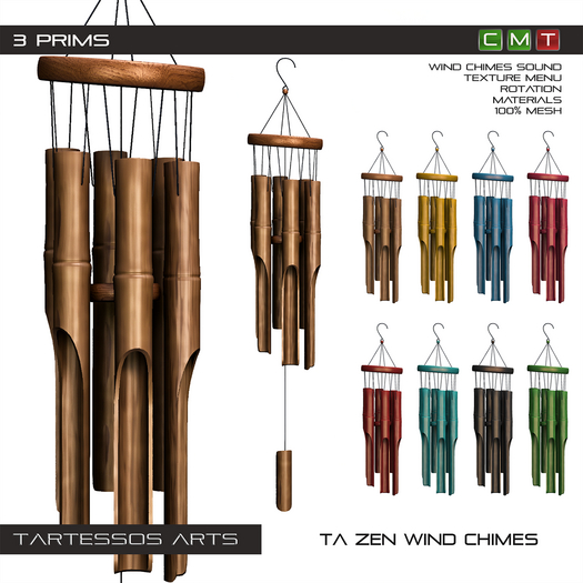 Second Life Marketplace - ::TA Zen Wind Chimes