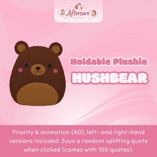 Second Life Marketplace - Hushbear (Holdable Plushie)
