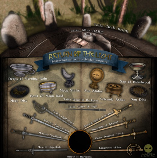 Second Life Marketplace - MadPea Return of The Light: Mirror of Darkness
