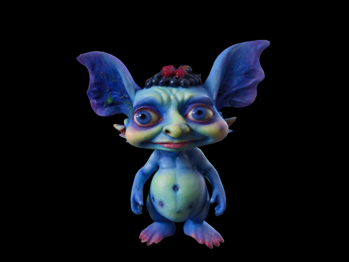 Second Life Marketplace - HB: Blueberry Goblin Statue FuLL PERM