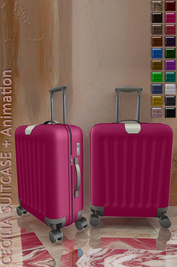 Second Life Marketplace - *.:Dark Cat:.*ACC- CECILIA SUITCASE