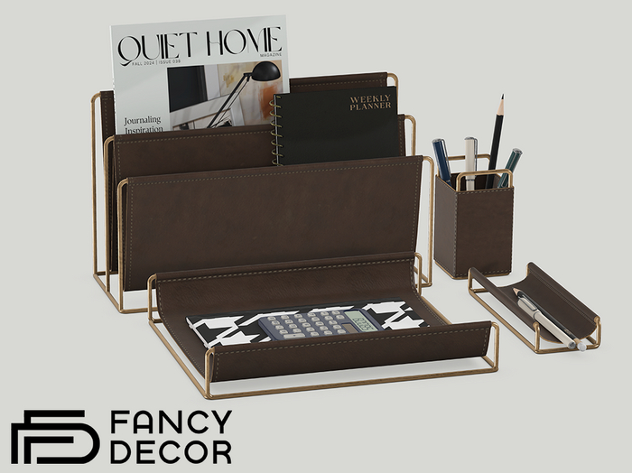 Second Life Marketplace - Fancy Decor: York Desk Accessories