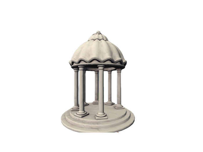 Second Life Marketplace - 1. Raindale - Shellspire gazebo RARE