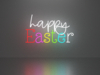 Second Life Marketplace - Happy Easter 19 neon sign Full Permission