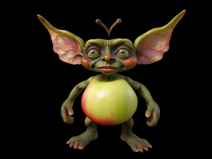 Second Life Marketplace - HB: Apple Goblin Statue FuLL PERM