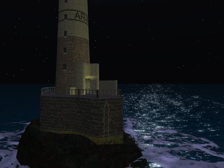 Second Life Marketplace - Off Sim Decor - Ar Men Lighthouse