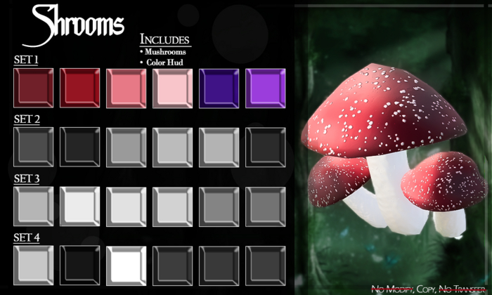 Second Life Marketplace - FK* Shrooms ☾☾1☽☽ ☾☾Attachment☽☽