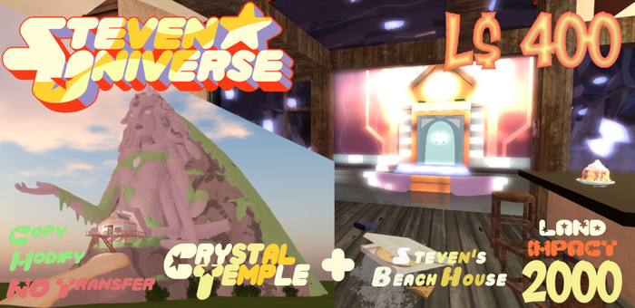 Second Life Marketplace - E.E.K. [ steven universe - crystal temple ...