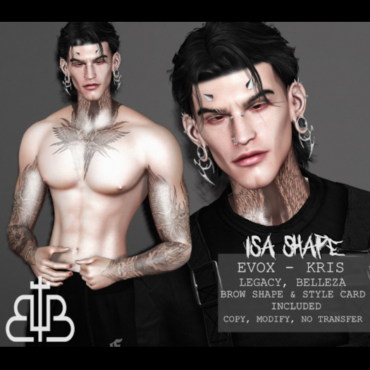 Second Life Marketplace - .BB. Isa Shape - EvoX Kris 4.0