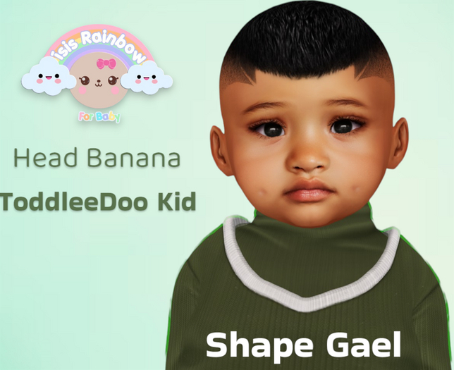 Second Life Marketplace - Isis Rainbow - Shape Gael [Head Banana TDB]