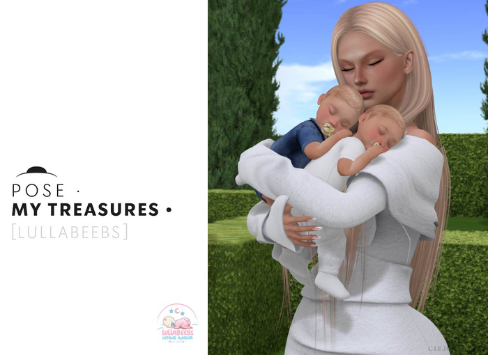 Second Life Marketplace - CIELO STUDIO - Pose MY TREASURES (Lullabeebs)