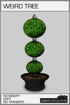 Second Life Marketplace - FREE GIFT ..:: URBAN AFFLICTION ::.. Weird Tree