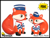 Second Life Marketplace - Meshuga PBR Kids - Fox Bandit FULL PERM MESH