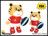 Second Life Marketplace - Meshuga PBR Kids - Football Tiger FULL PERM MESH