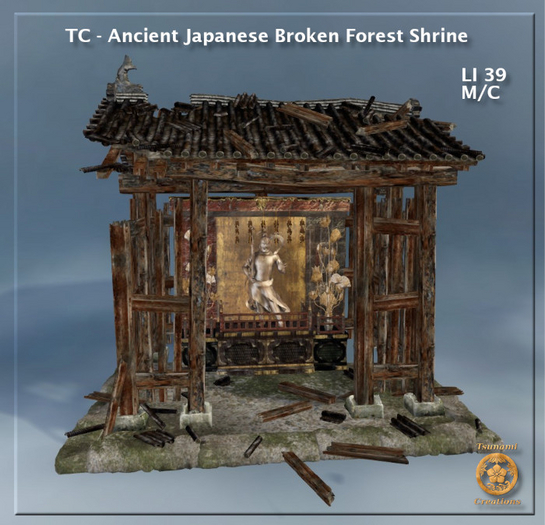 Second Life Marketplace - TC - Ancient Feudal Japanese Broken Forest ...